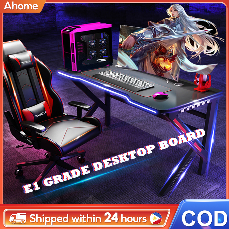 100/120/140cm Gaming Table Computer Table Desk Simple Computer Desk ...
