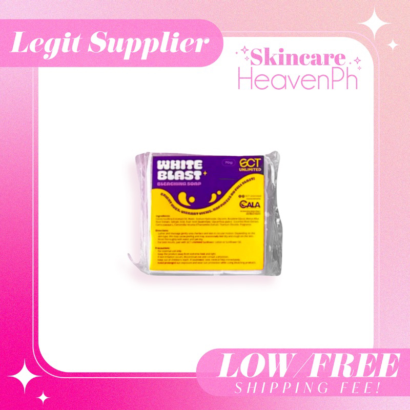 White Blast Soap - 1 Bar Whitening Soap and Bleaching Soap SCT ...