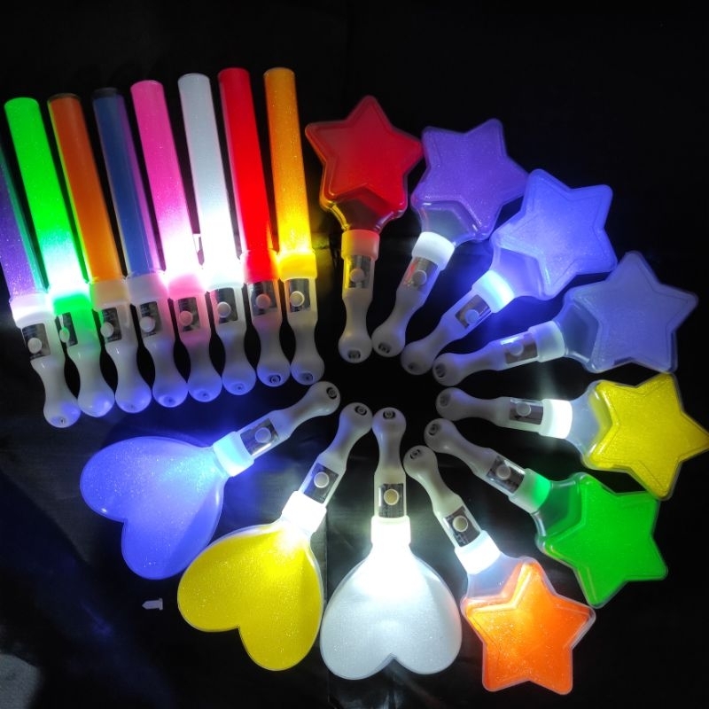 CONCERT LIGHT STICK (STICK, STAR, HEART) | Shopee Philippines