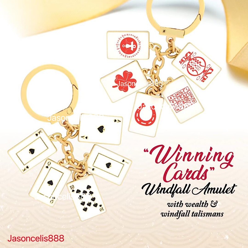 Fengshui 2024 "Winning Cards" Windfall Amulet | Shopee Philippines