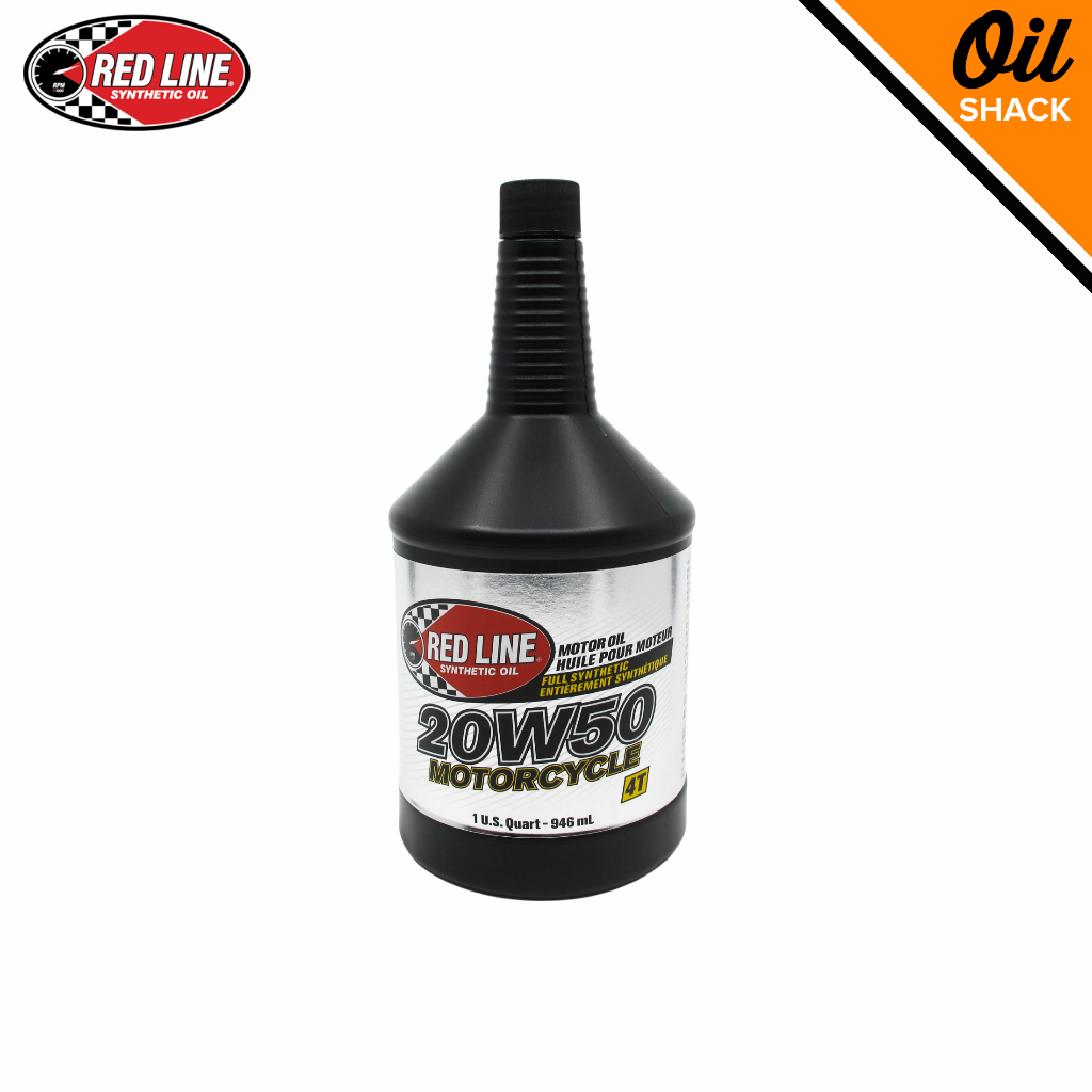RED LINE 20W50 MOTORCYCLE OIL (1 QUART) | Shopee Philippines