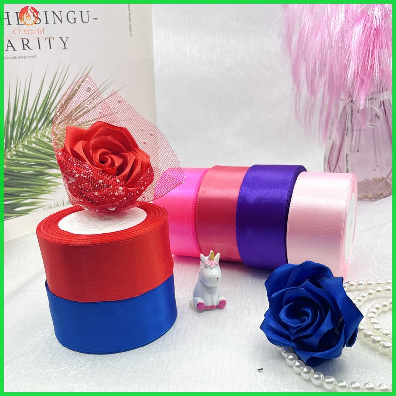 25Yards/22m/Roll 4cm ribbon, satin ribbon, decorative ribbon, gift ... 25Yards/22m/Roll 4cm ribbon, satin ribbon, decorative ribbon, gift ...