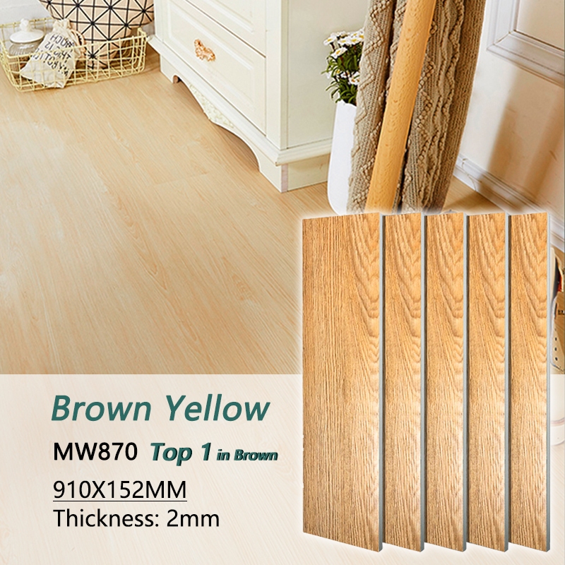 Wood Grain Floor Self Adhesiv Tiles For Flooring Stickers PVC ...