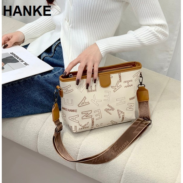 HANKE Women's Bag Crossbody Shoulder Bag Printed Large Capacity Bag ...