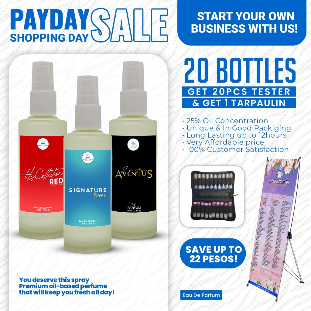 HSI Scents Reseller Package For Men and Women (message us your chosen ...