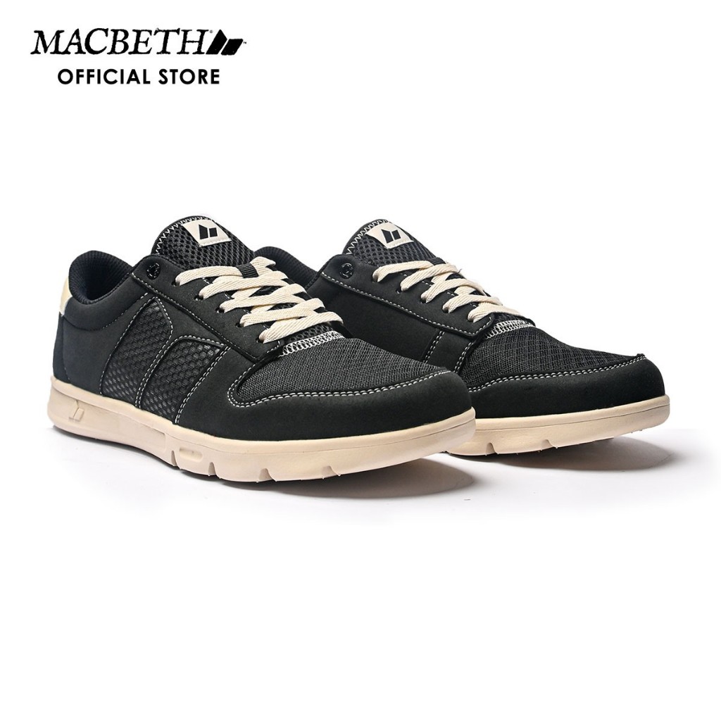 Macbeth Shoes " Bradley " ( Black / Cement ) | Shopee Philippines