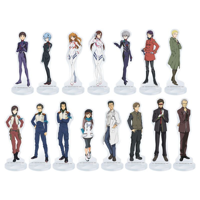 Evangelion - Shinji, Kaworu, Rei, Asuka, Maya, Misato, Gendo, Toji ...