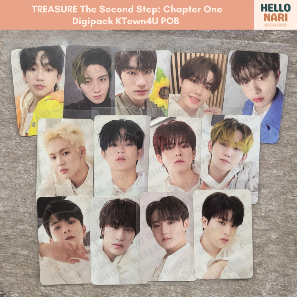 TREASURE The Second Step: Chapter One Digipack - KTown4U POB Photocard ...