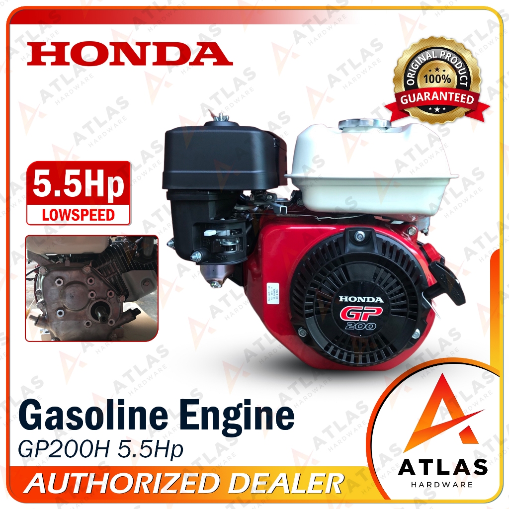 Honda Gasoline Engine GP200H 5.5HP HighSpeed & 5.6 HP Low Speed ...