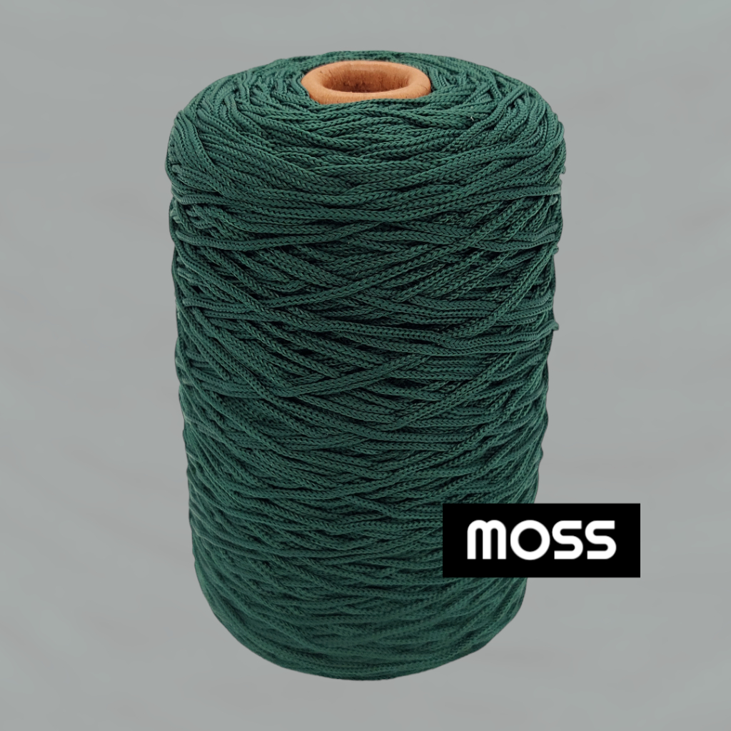 Yarns Art: 2MM TINY CORDS/ POLYPROPYLENE NYLON (ROUND BRAIDED) ROPE ...
