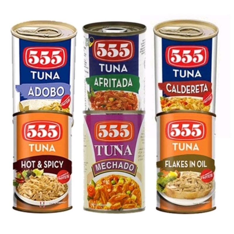 155g 555 Tuna Different Variant | Shopee Philippines