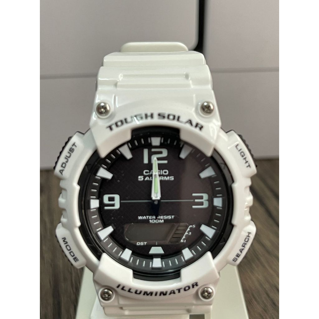 Casio Tough Solar Illuminator Watch for Men AQ-S810WC-7VDF | Shopee ...