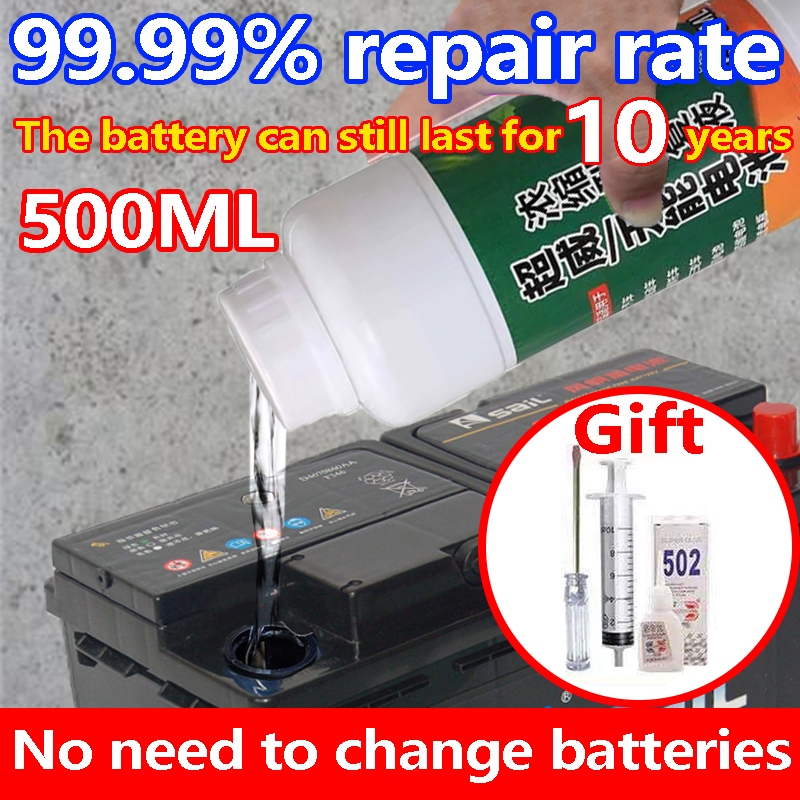 Battery Repair Solution 500ml Battery repair fluid Battery solution ...
