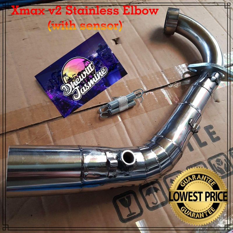 Elbow stainless Xmax v2 (with sensor) | Shopee Philippines