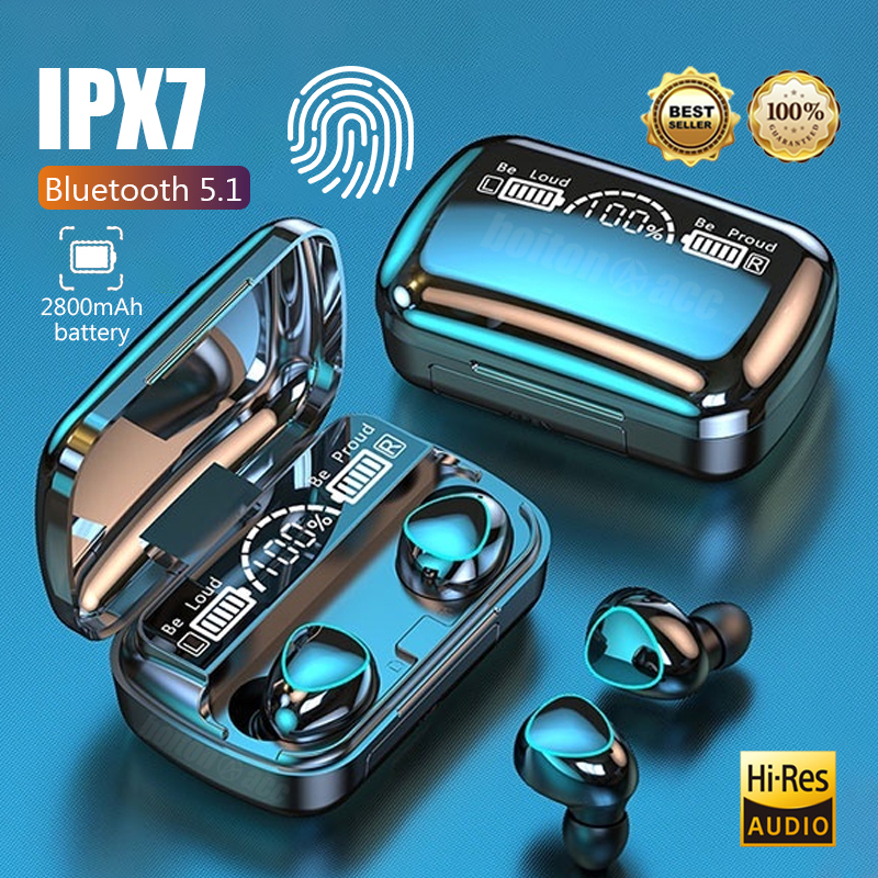 M10 TWS Bluetooth Earphones With Microphone Earphone Wireless Earbuds Bluetooth Headset with Mic ...