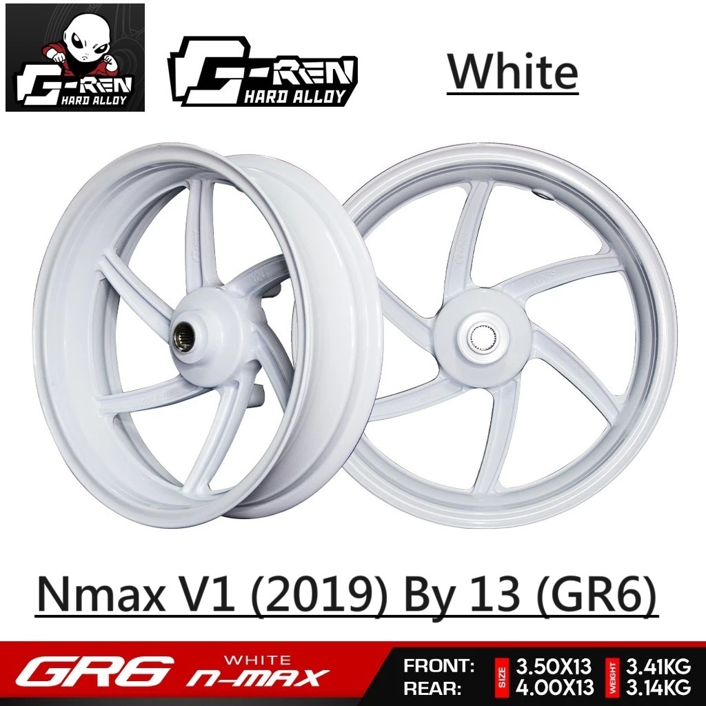G-Ren Mags GR6 For Nmax V1 (2019) By 13 (Made In Thailand) | Shopee ...