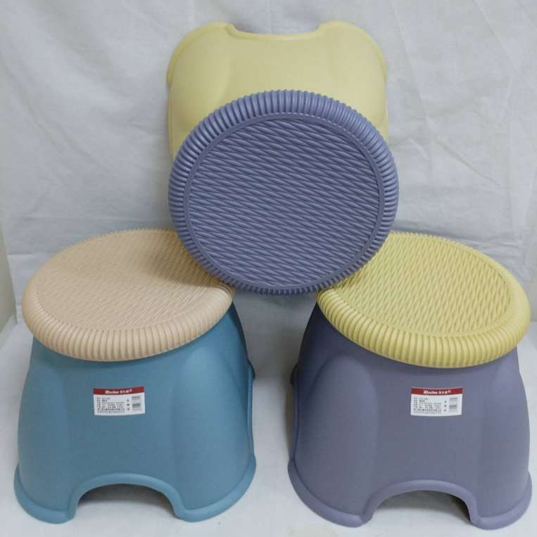 STACKABLE ROUND STOOL ANTI SLIP KOREAN DESIGN STOOL | Shopee Philippines