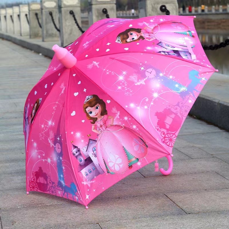 Children's Princess Essa umbrella large kindergarten baby girl primary ...