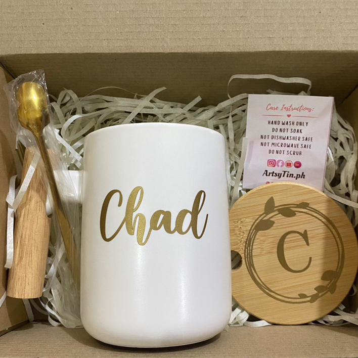 Personalized Nordic Mug with Box | Customized Mug | Wedding | Baptismal ...