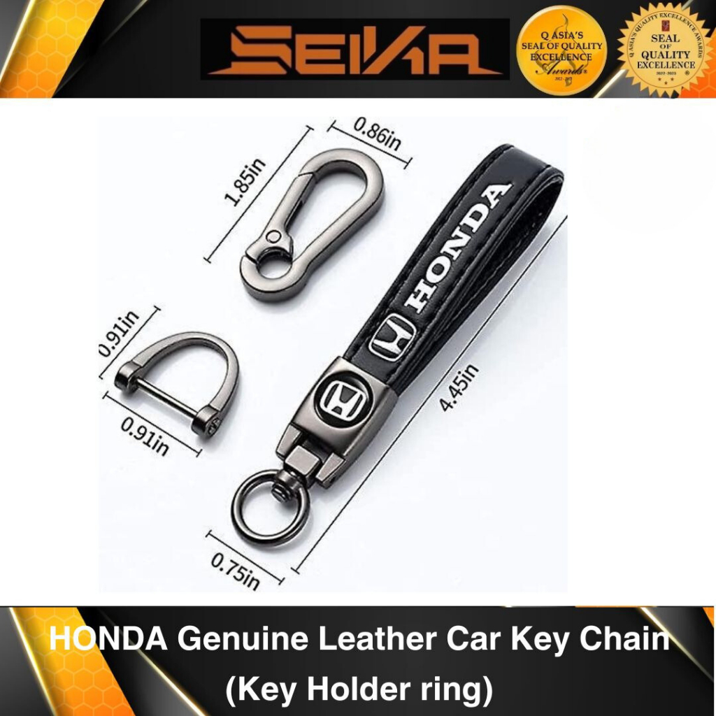 Honda Genuine Leather and Metal Car Keychain | Shopee Philippines