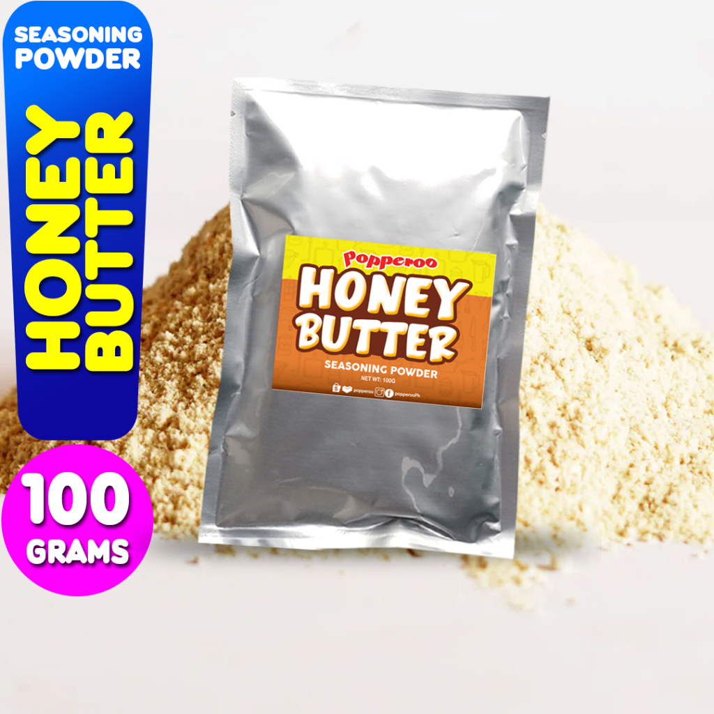POPPEROO Honey Butter Seasoning Powder for french fries, nachos ...
