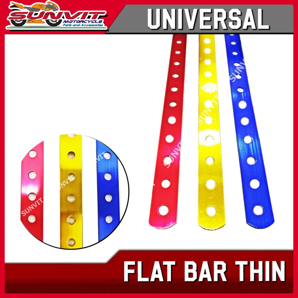 MOTORCYCLE FLAT BAR / EXTENSION THIN BAR | Shopee Philippines