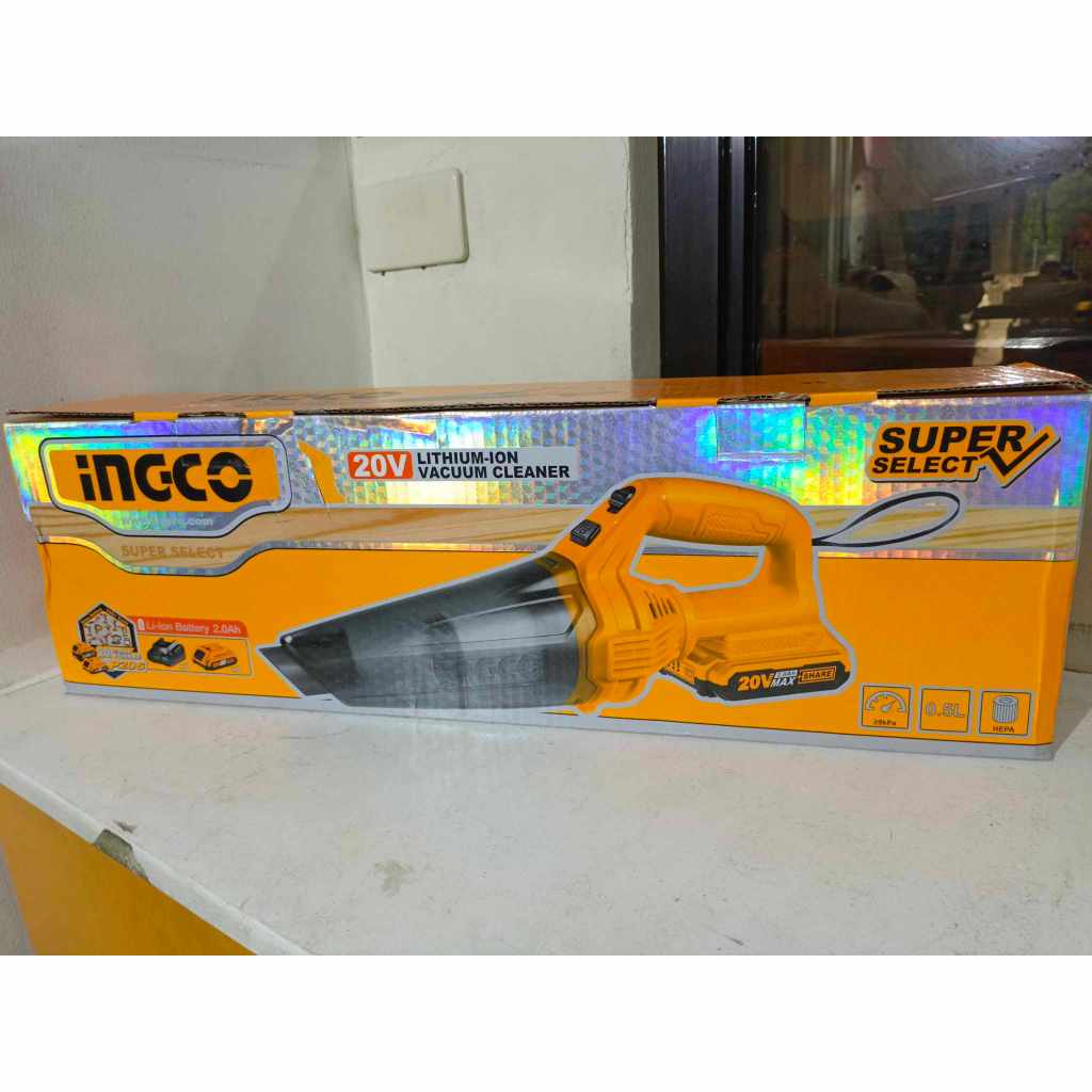 INGCO Li-ion Vacuum Cleaner 20V , CVLI20126 , CORDLESS - MERVILLE ...