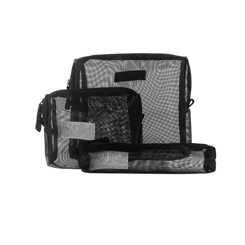 Miniso Storage Bag - Pouch Travel Pouch Mini Bag Black | Shopee Philippines