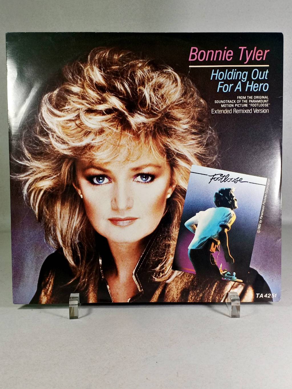BONNIE TYLER - HOLDING OUT FOR A HERO ALBUM VINYL RECORD PLAKA (UK ...