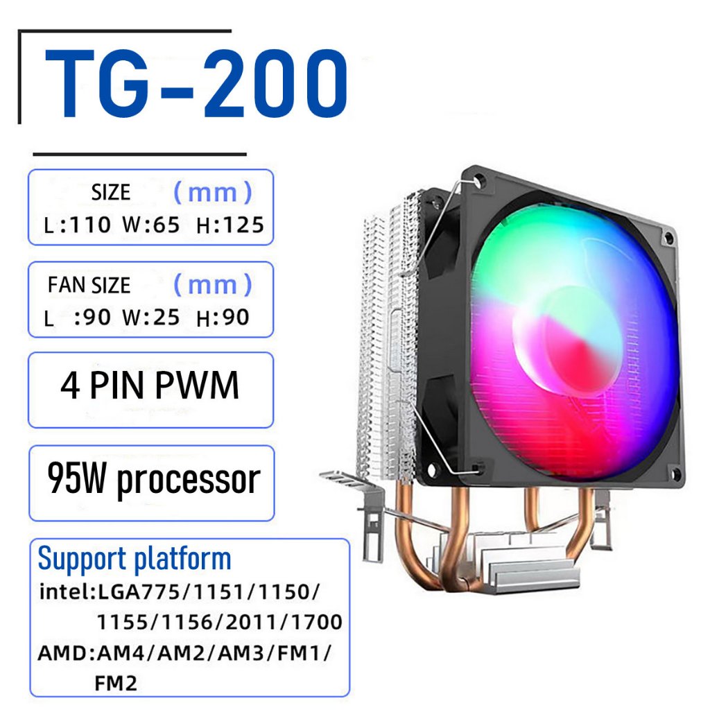 AMD Wraith Stealth AM4 AM3 AM2 FM2 FM1 Socket CPU Cooler| Heatsink Fan ...