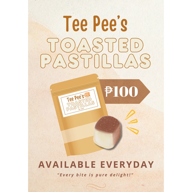Tee Pee’s Toasted Pastillas (Inclusive of Shopee Fees) | Shopee Philippines