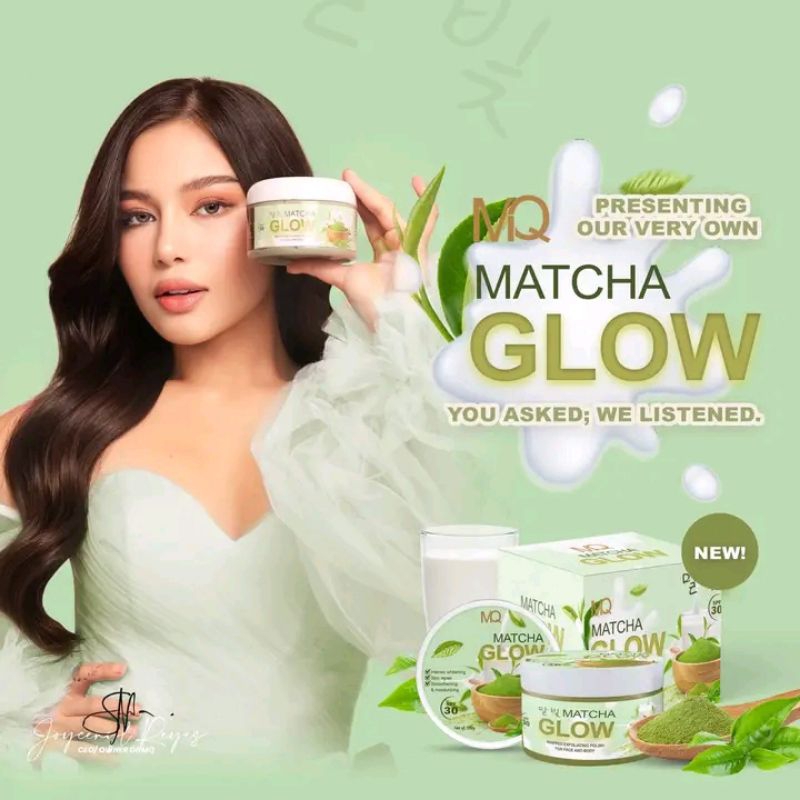Matcha Glow Whipped Exfoliatoring Polish Face And Body 300g By MQ Cosmetics (COD/ONHAND ...