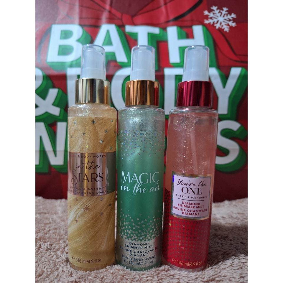 Bath & Body Works Diamond Shimmer Mist | Shopee Philippines