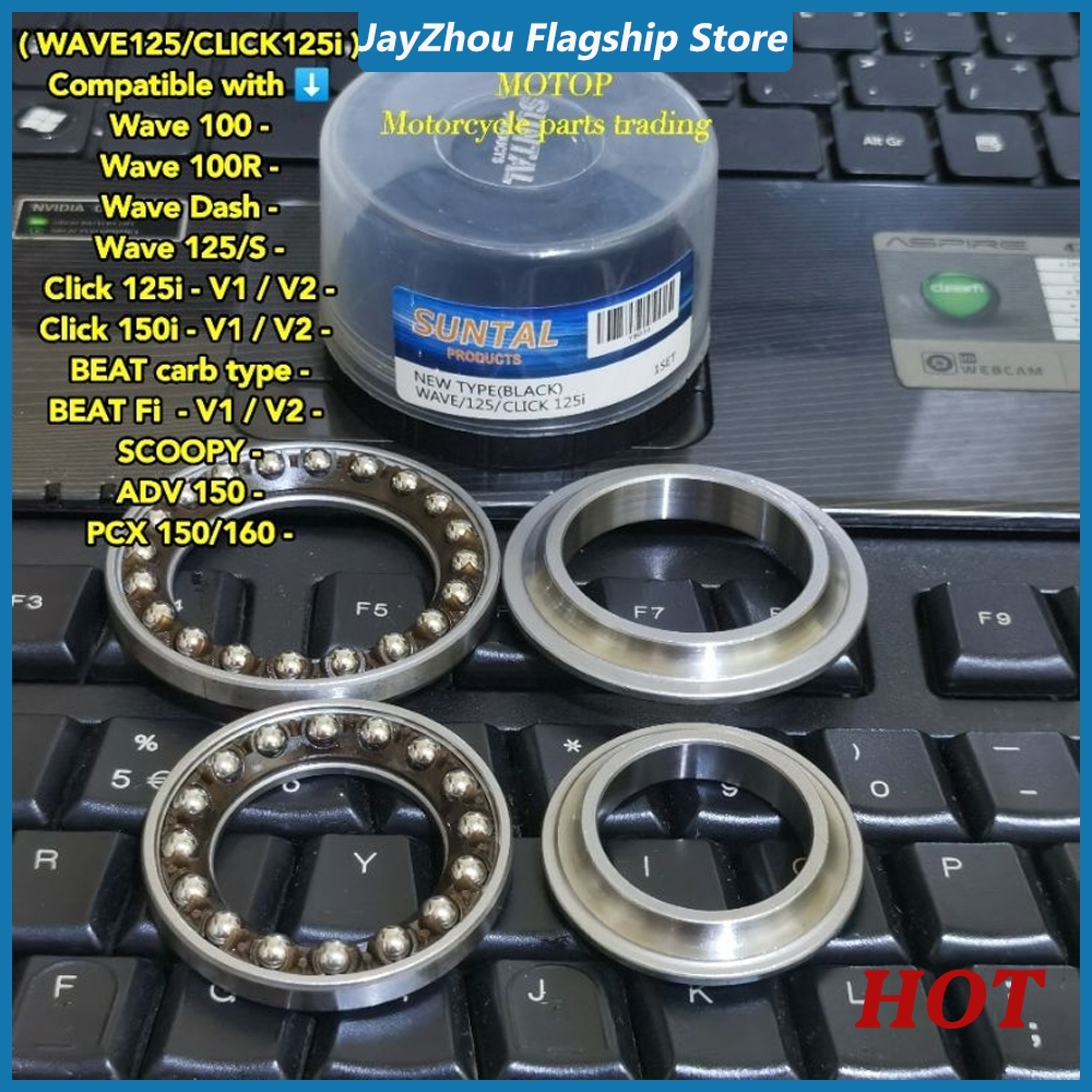 SUNTAL BALL RACE SET FOR - MIO SPORTY - SNIPER150 - MIO i 125 - FURY ...