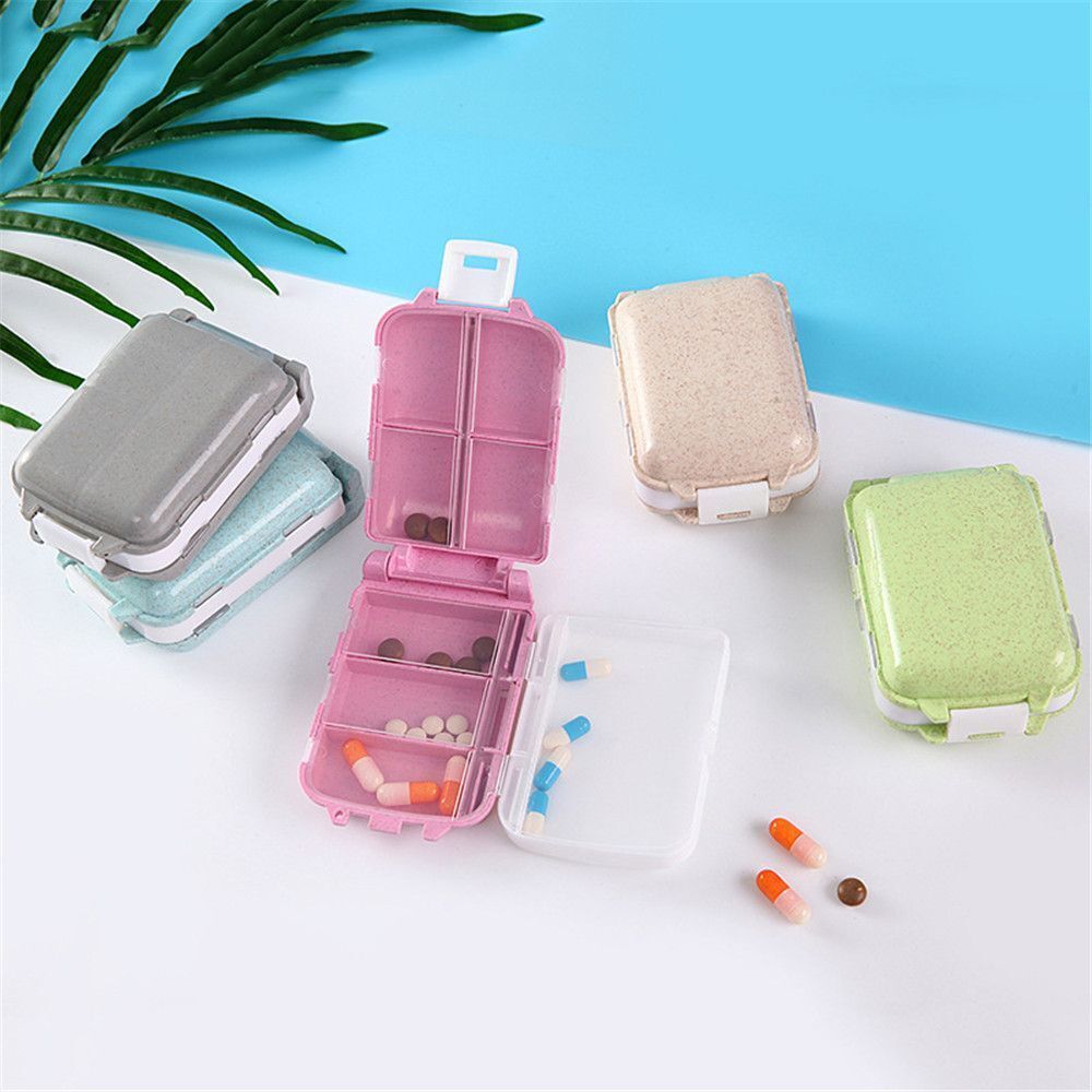 ZH173 Portable Pill Box 3 Layer Dispenser Tablet Pill Box | Shopee ...