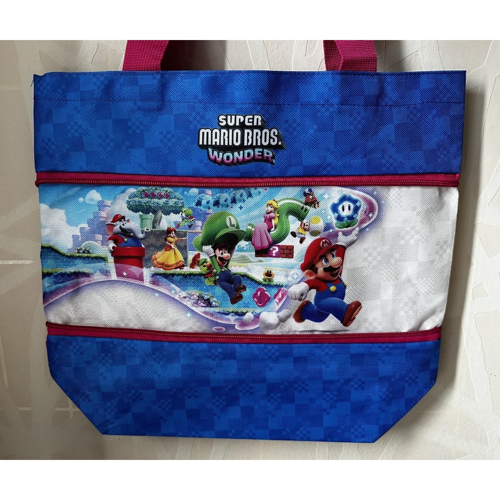 Nintendo Switch Super Mario Bros Wonder Tote Bag (Brand New) | Shopee ...