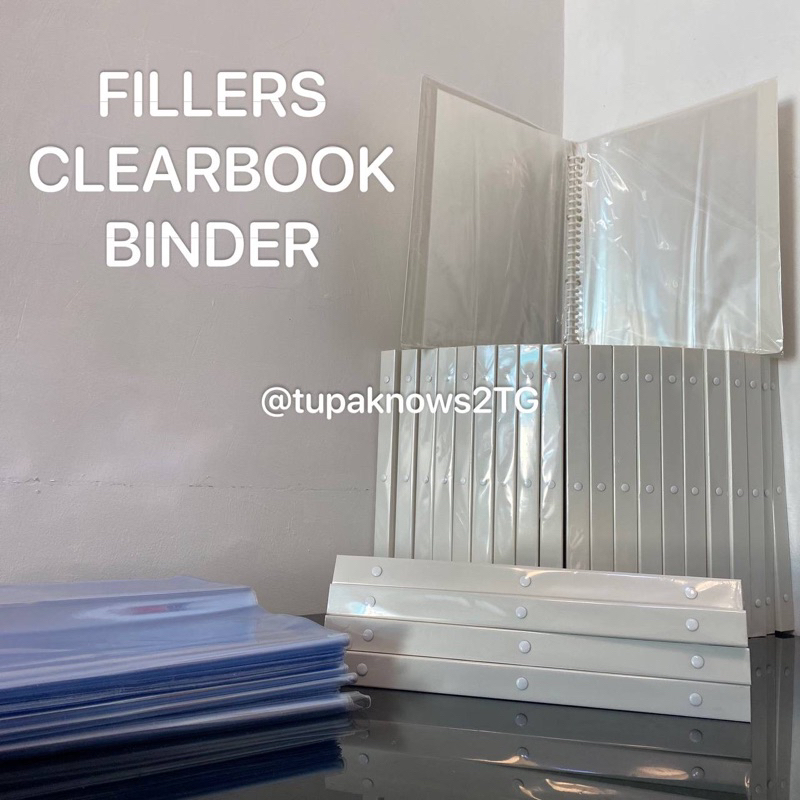 CLEARBOOK (SPRING/ NON SPRING) HYMNAL COVER FILLER BINDER | Shopee ...