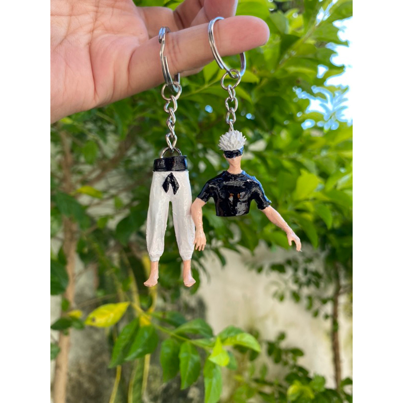 GOJO SATORU 50 / 50 Keychain Set / DIORAMA | Shopee Philippines