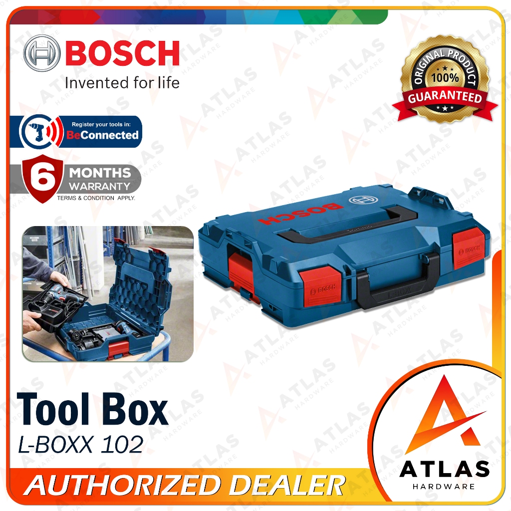 BOSCH L-Boxx 102 Toolbox Carrying Case Storage System | Shopee Philippines