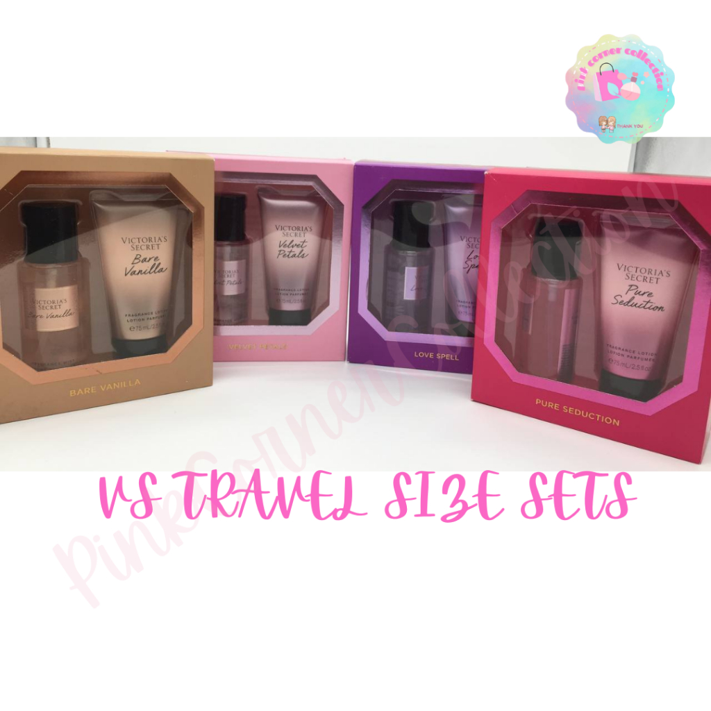 VS Lotion & Mist Set Travel Size | Shopee Philippines