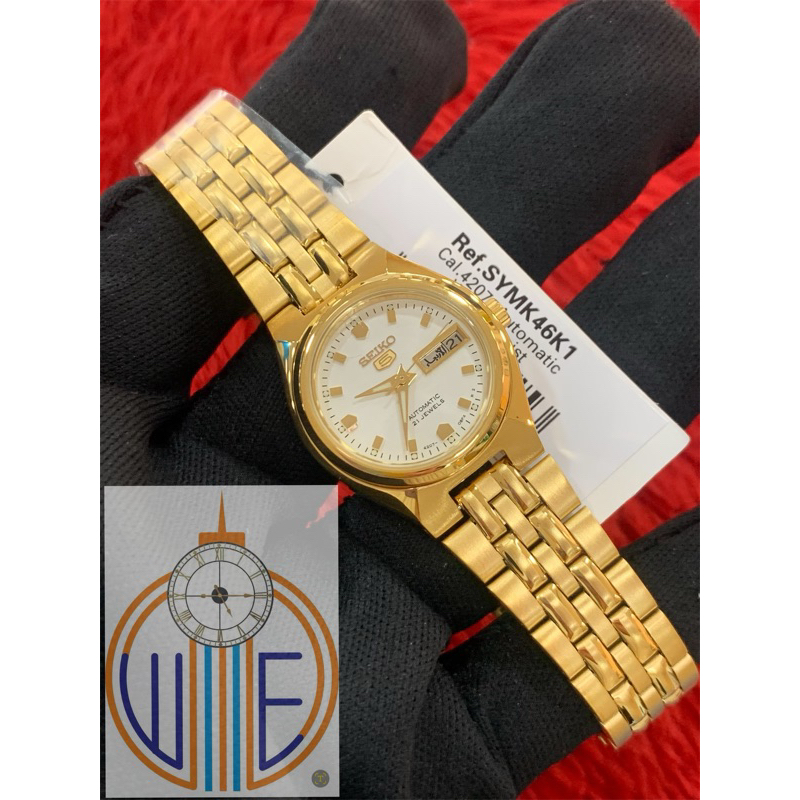 SEIKO LADIES GOLD AUTOMATIC SYMK46K1 | Shopee Philippines