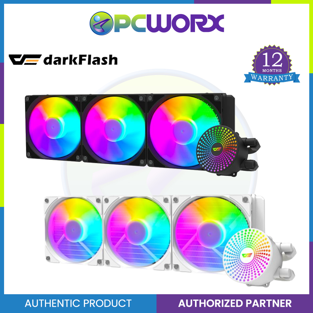 DarkFlash Radiant DC 240 High strength cooling pipes ARGB AIO CPU ...
