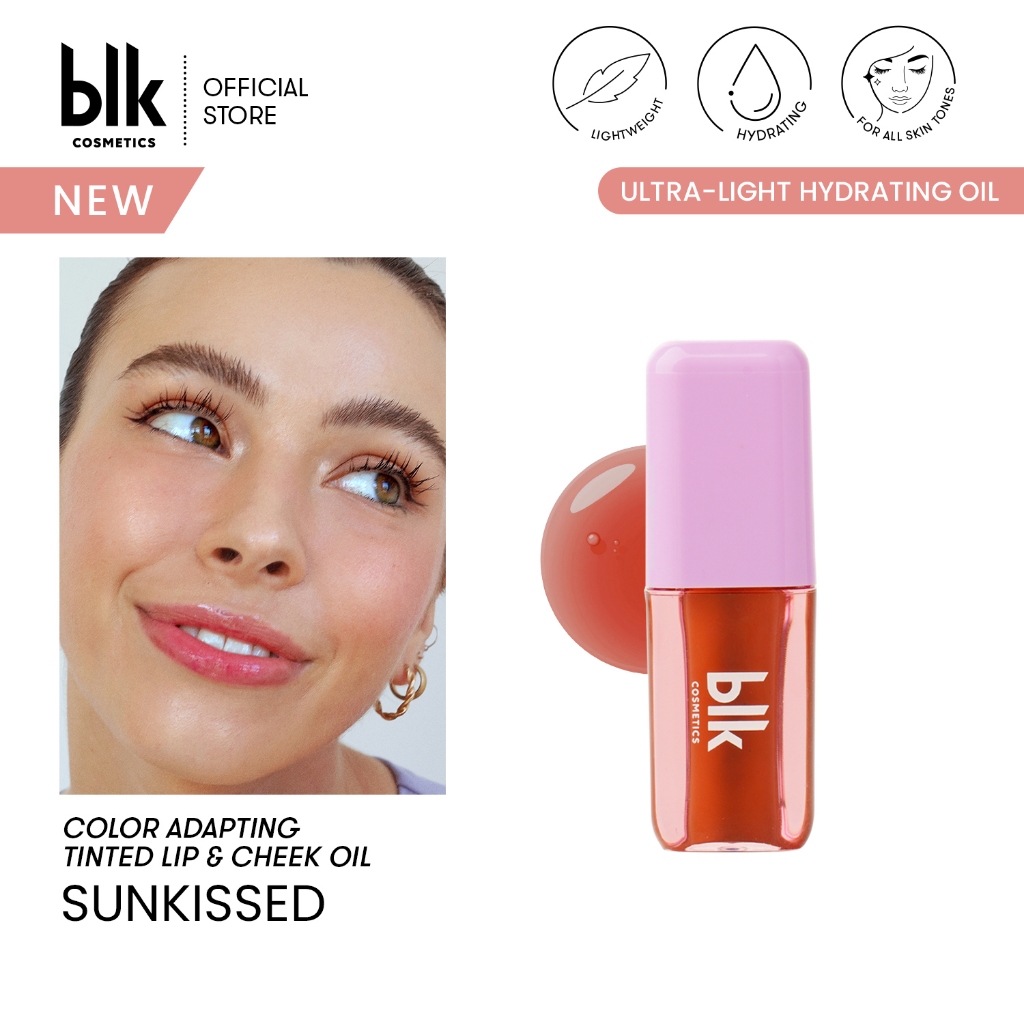 blk cosmetics color adapting lip and cheek oil sunkissed | Shopee ...