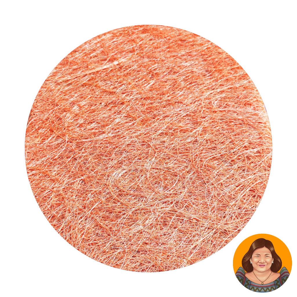 TIYA NATY 5-Yard Abaca Scrunch Mat Sinamay Design Backdrop DIY Flower ...