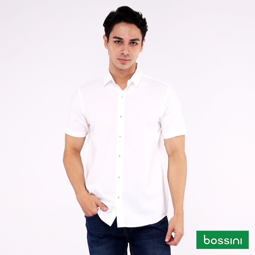 Bossini Woven Polo Short Sleeves BMT06-0263 | Shopee Philippines