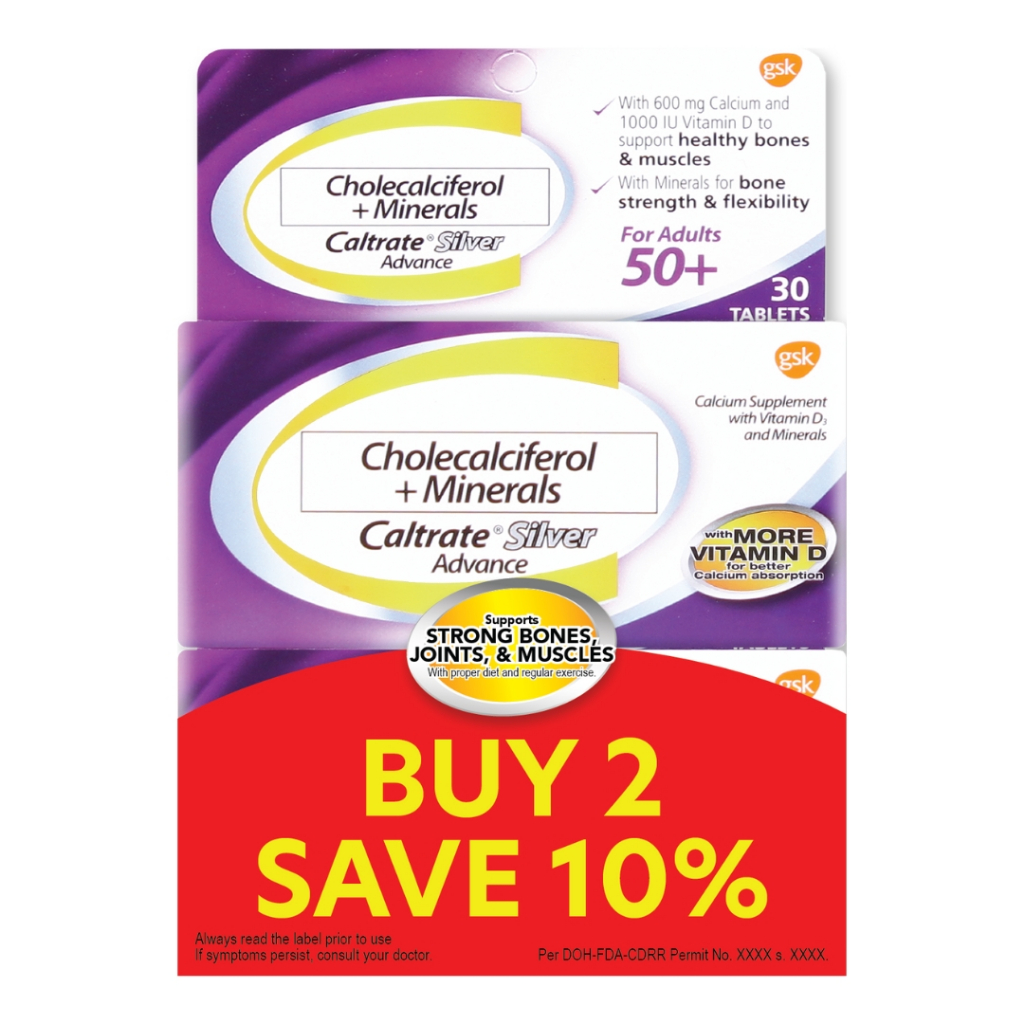 CALTRATE Silver Advance 2 Bottles | Shopee Philippines