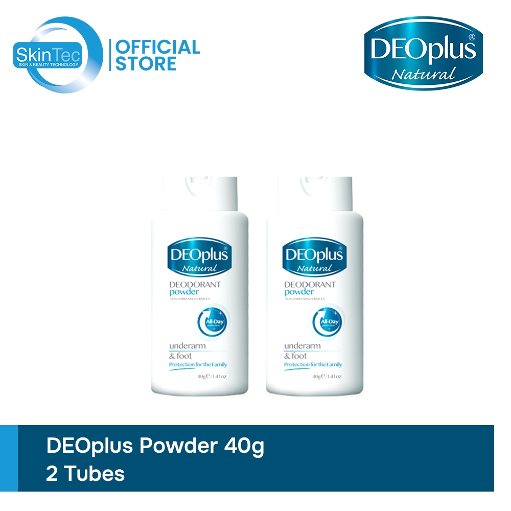 DeoPlus Deodorant Powder Blue (40g) 2 pcs | Shopee Philippines