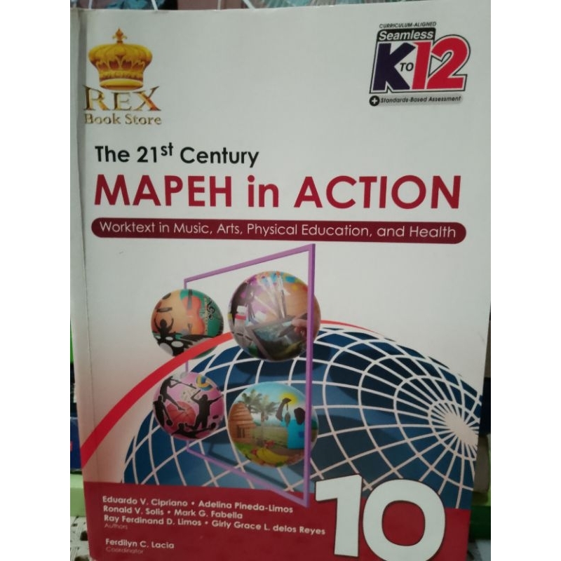 the 21st century MAPEH IN ACTION grade 10 (use | Shopee Philippines