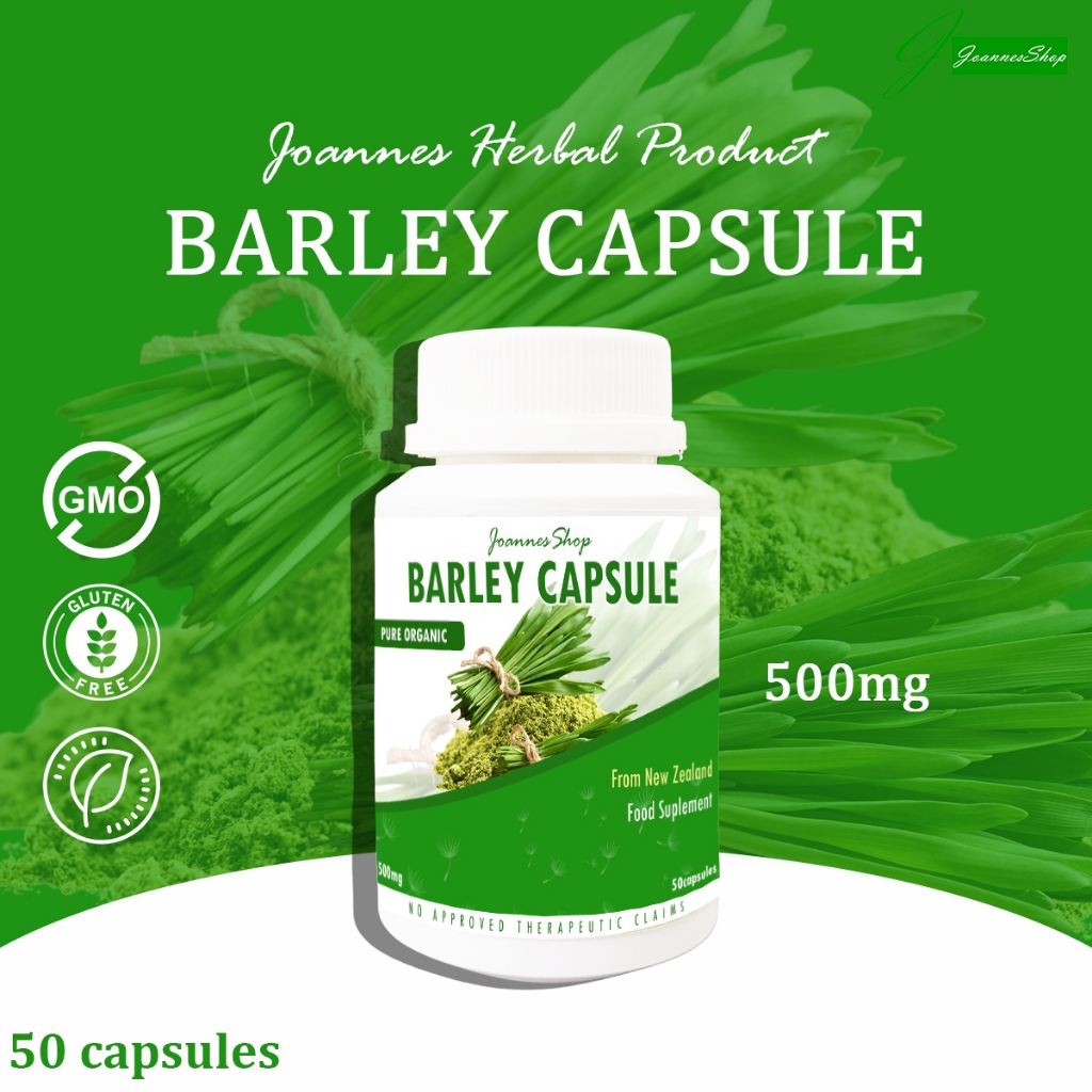 100 CAPSULES - BARLEY CAPSULE | Shopee Philippines