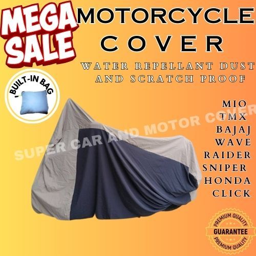 MOTOR COVER MIO WAVE TMX SNIPER CLICK BAJAJ RAIDER ETC WATER REPELLANT ...